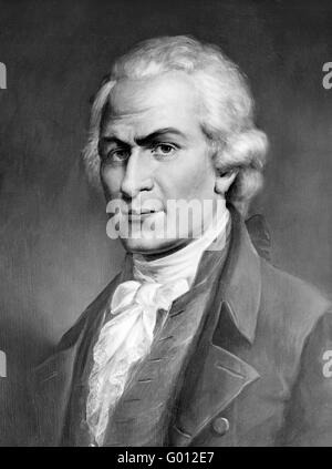 First Secretary of Treasury Alexander Hamilton. Qualitative portrait ...