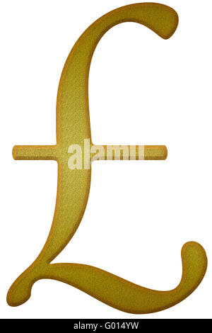 United Kingdom currency pound sign illustration Stock Photo - Alamy
