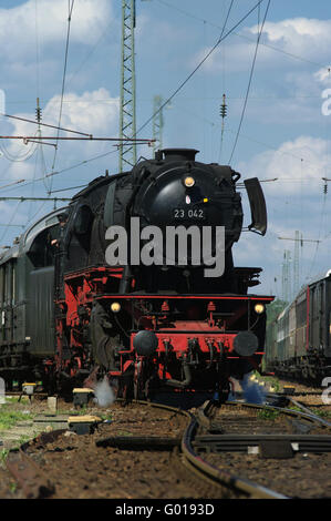 Historische Dampflok - Historic Steam Engine Stock Photo - Alamy