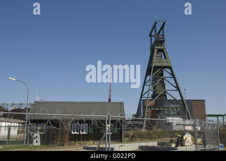 Shaft tower at Konrad 1 Stock Photo - Alamy