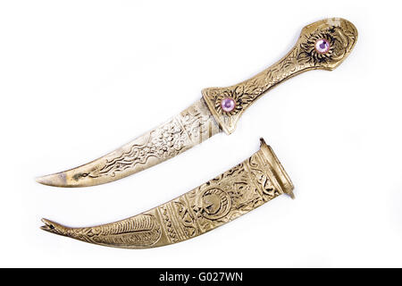 Egyptian dagger, 18. century Stock Photo - Alamy