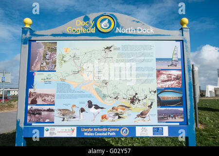 North Dock Llanelli, Wales UK Stock Photo - Alamy