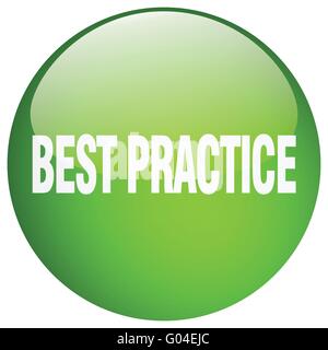 best practice green round gel isolated push button Stock Vector Image ...