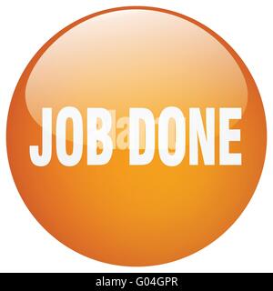 done orange round gel isolated push button Stock Vector Image & Art - Alamy