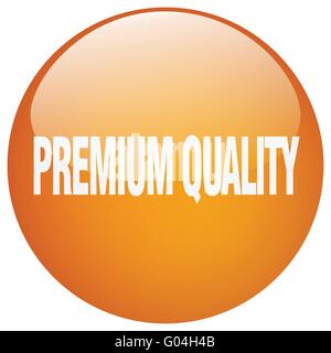 premium quality orange round gel isolated push button Stock Vector ...