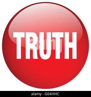 truth red round gel isolated push button Stock Vector Image & Art - Alamy
