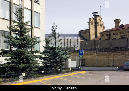 Lukiskes Prison was a prison in the center of Vilnius, Lithuania Stock ...