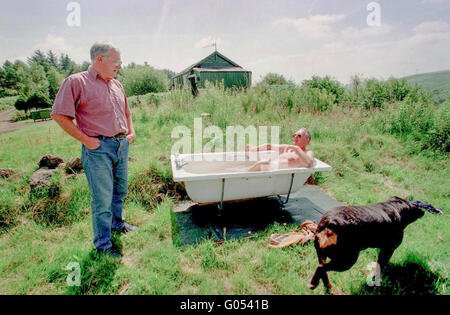 Carbeth Hutters Community near Glasgow Stock Photo - Alamy