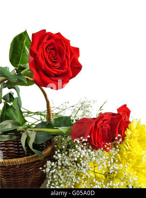 Close up image of brightly colored flying kites against a summer blue ...