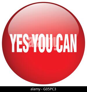 yes red round gel isolated push button Stock Vector Image & Art - Alamy