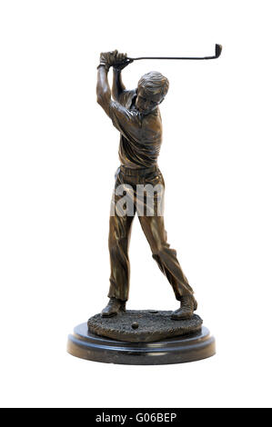 golf statue old fashioned Stock Photo - Alamy