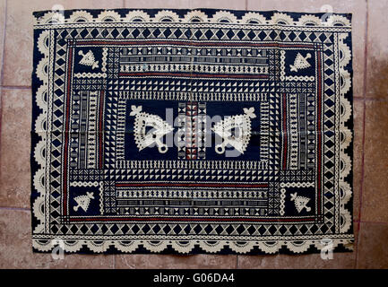 Fijian tapa cloth Stock Photo - Alamy