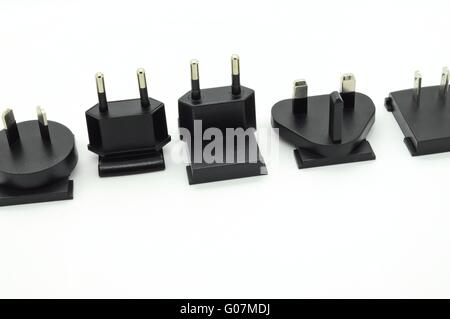Electric plug Set Stock Photo - Alamy