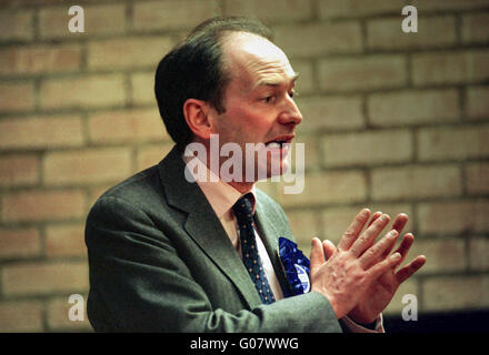 Former Scottish Secretary Michael Forsyth campaigning in his ...