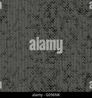 Seamless computer generated metal chain mail rusted and damaged Stock ...