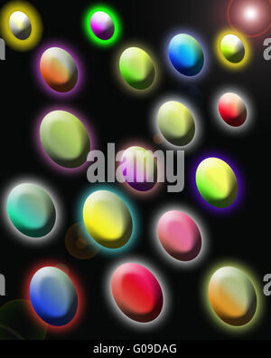 image of spots abstract and multi-colored Stock Photo - Alamy