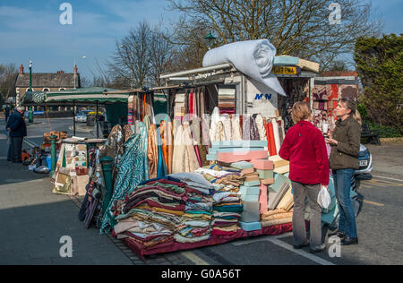 Market day at Garstang Lancashire Stock Photo - Alamy
