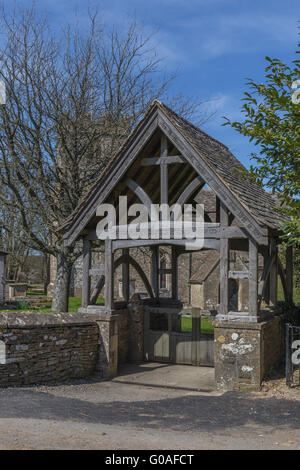 St. Andrew's Church Miserden Cotswolds England Stock Photo - Alamy
