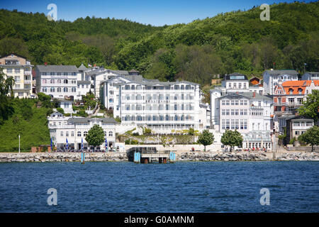 Strandpromenade, Sassnitz, Ruegen, Mecklenburg-Vorpommern, Deutschland ...