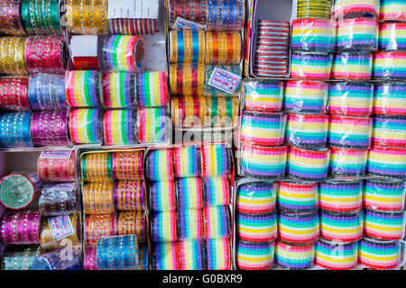 Colorful handmade Kacher churi Stock Photo - Alamy