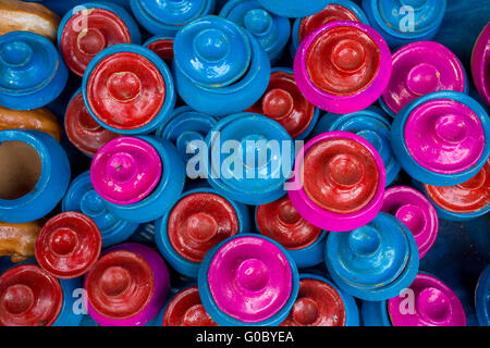 Colorful handmade toys, locally called Khelna, in a Bangla Pohela ...