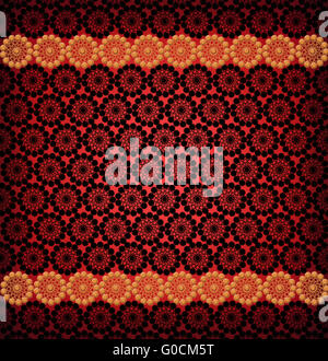 stylish pattern of brown laces on the red. Trendy Stock Photo - Alamy