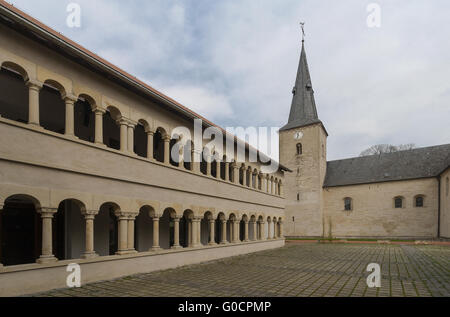 Collegiate Church of St. Margaret and Dormitory in Asbeck Stock Photo ...