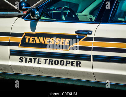 Tennessee state trooper patrol car Nashville Tennessee USA Stock Photo ...