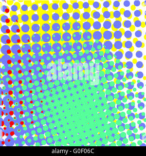 Halftone Pattern. Set of Dots. Dotted Texture. Overlay Grunge Template ...