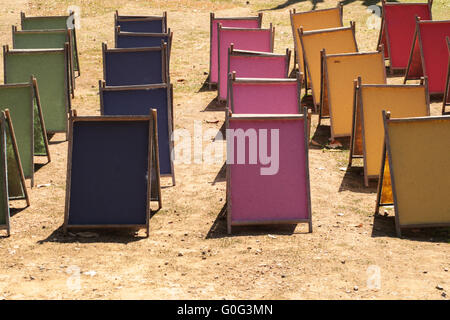 Natural Handmade paper drying in the sun Stock Photo - Alamy