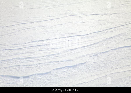 Surface of snow crust on a windy day Stock Photo - Alamy