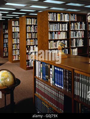 stacks of educational books university library background Stock Photo ...