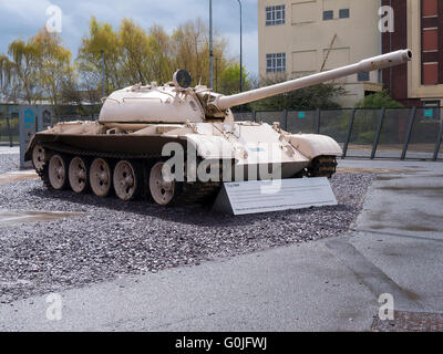 T55 Soviet Union designed Tank captured in the Iraq War now at the ...