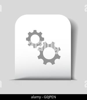 Isolated gear icon vector design Stock Vector Image & Art - Alamy
