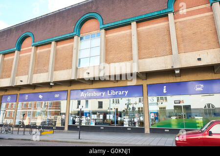 Aylesbury Library Walton Street Aylesbury Buckinghamshire UK Stock ...