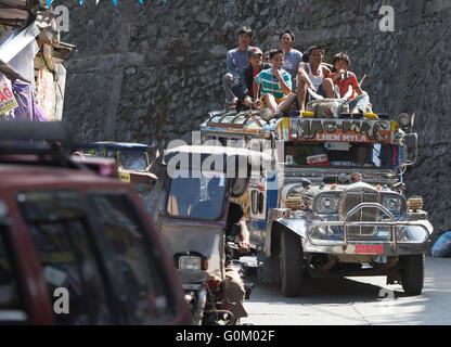 Overloaded Jeepney in The Philippines Stock Photo - Alamy