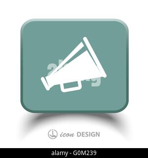 megaphone isolated icon design Stock Vector Image & Art - Alamy