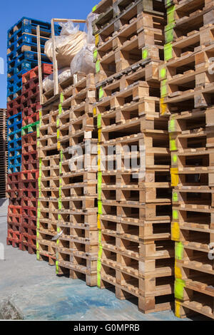 Euro-pallet or EPAL-palletis, the standard European pallet as specified ...