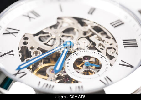 Automatic Men Watch With Visible Mechanism Stock Photo: 103788590 - Alamy