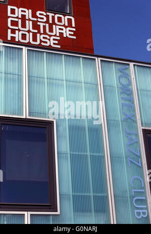 Dalston Culture House, London & Vortex Jazz Club Stock Photo - Alamy