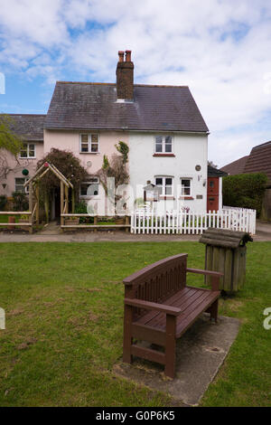village green in Tatsfield in Surrey UK Stock Photo - Alamy