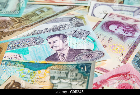 Variety of Middle East banknotes Stock Photo - Alamy