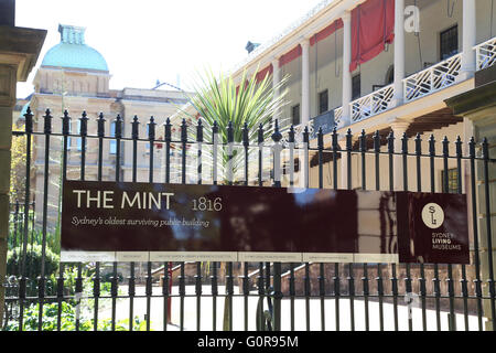 The Mint, 10 Macquarie Street, Sydney Stock Photo - Alamy