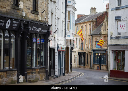 Hexham market town civil parish Northumberland fore street tudor style ...