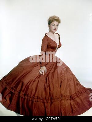 THREE VIOLENT PEOPLE, Anne Baxter, Charlton Heston, Tom Tryon, 1956 ...