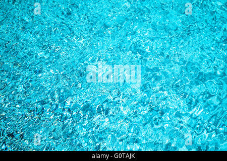 Clear water texture in blue. Background of the ocean and the sea ...