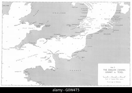 Map of Texel Stock Photo - Alamy