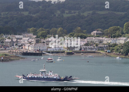 Strangford Ferry crossing Strangford Lough in Northern Ireland. The ...