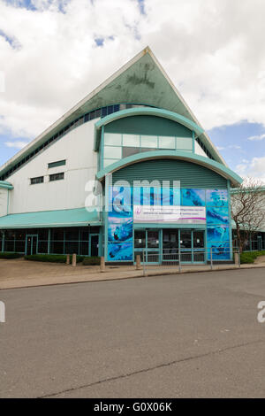 The swimming pool and waterworld leisure and activity centre, completed ...