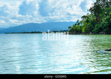 Poso lake. Central Sulawesi. Indonesia Stock Photo - Alamy
